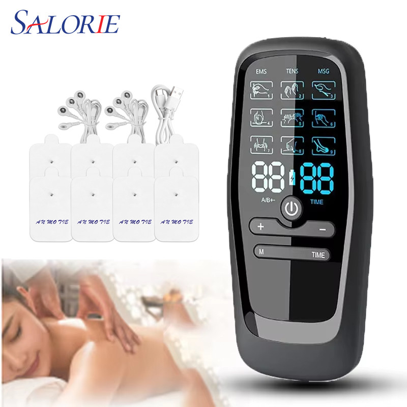 Physiotherapy Tens Muscle Stimulator Electric EMS Acupuncture Body ...