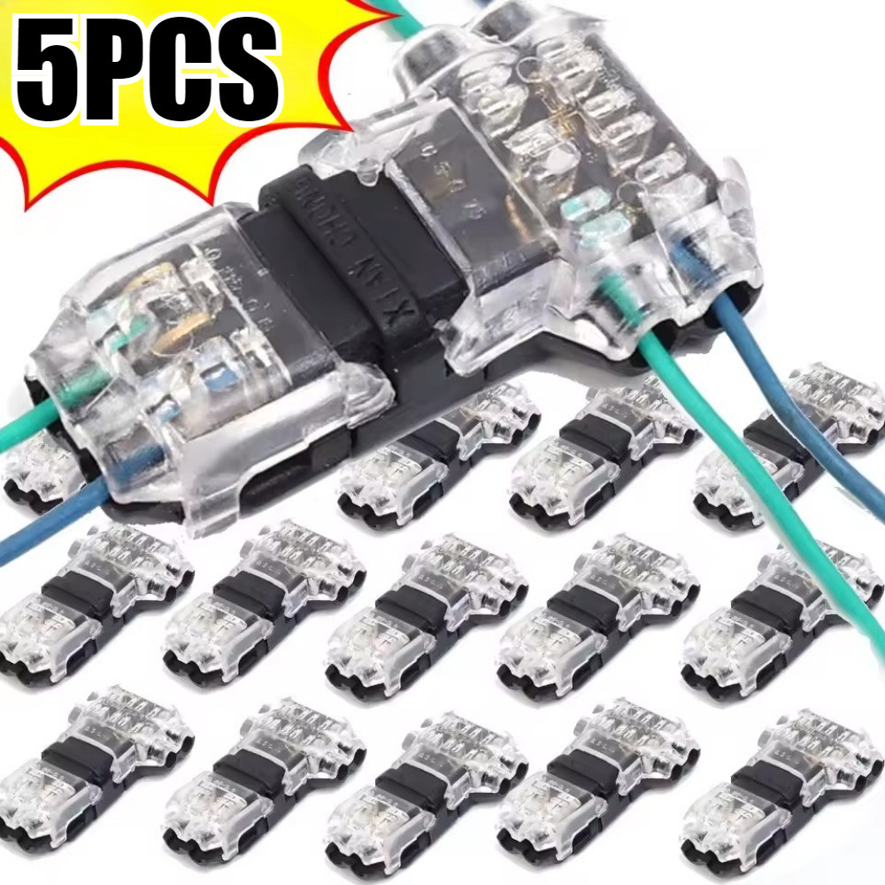 [HOT] 22-18AWG Universal Compact Wire H/T Tap Connectors Tool-less Wire ...