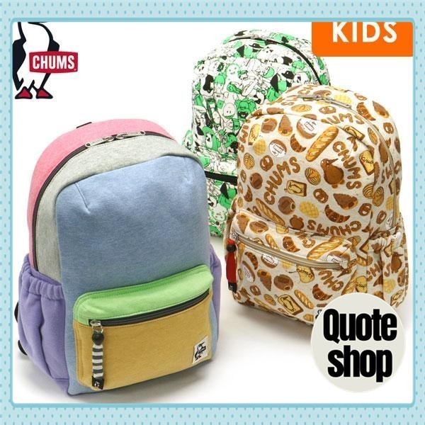 Authentic Japanese Chums Backpack with Sticker Kids CHUMS Bag Children ...