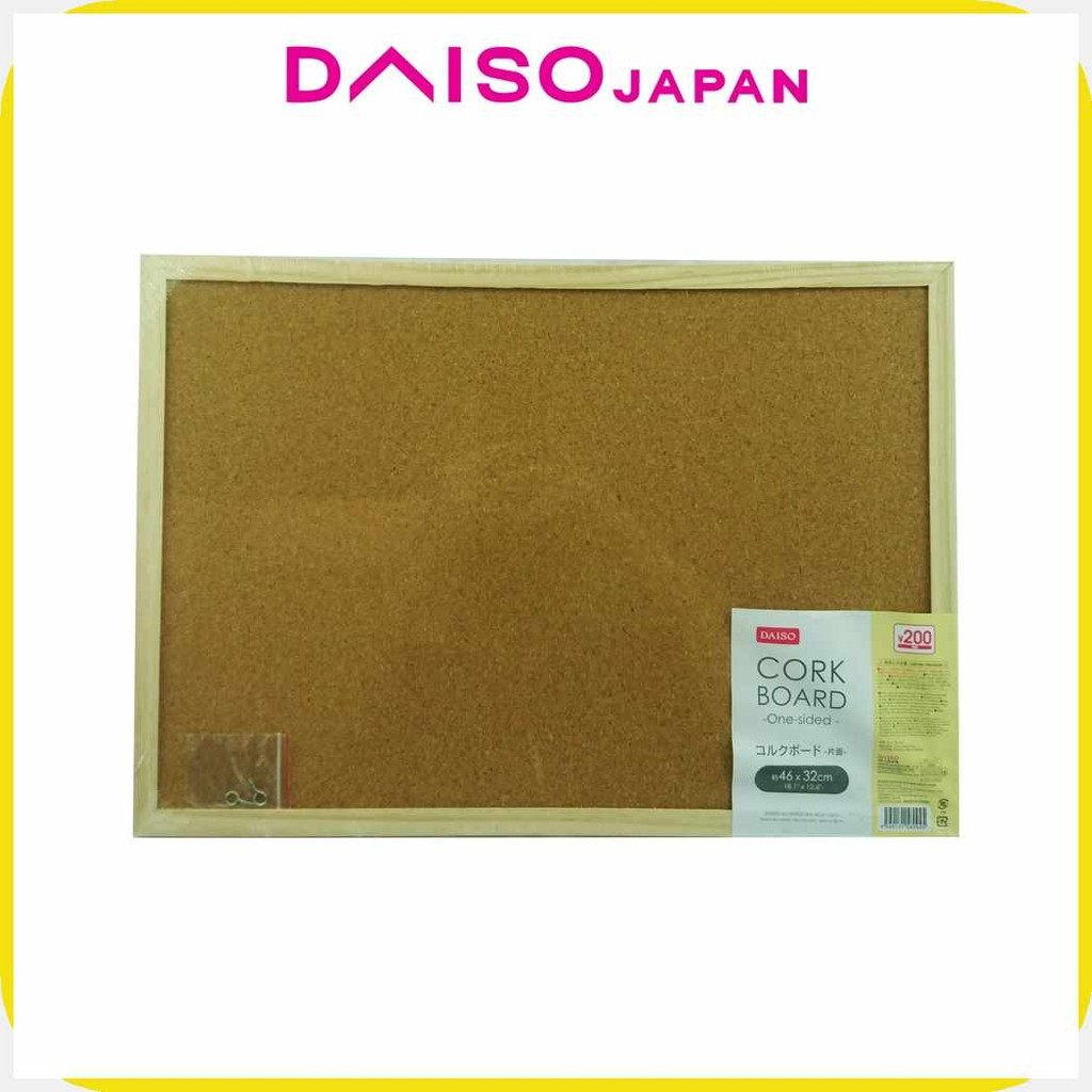 Daiso!Q:One&J.Sided>ip)Cork}hW)Board | Shopee Philippines
