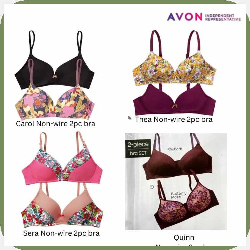 AVON`WF`NONWIRE^UP!2PC;ai&BRA`Vo&SET | Shopee Philippines