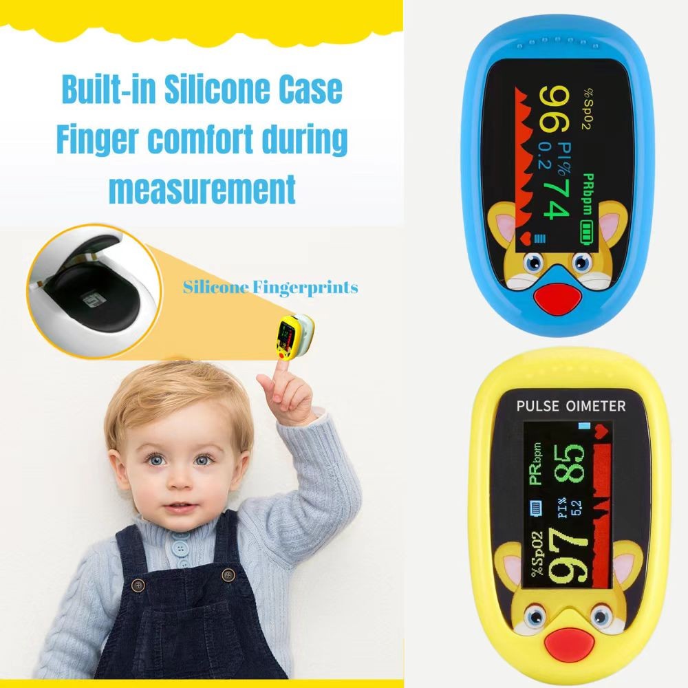 Fingertip Pulse Oximeter Digital Rechargeable PH Baby Infants Young ...