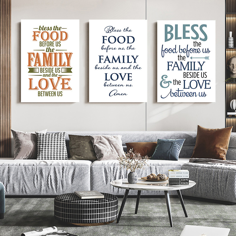 Decorative Wall Art Board Printings-Food Family and Love Cuttable ...