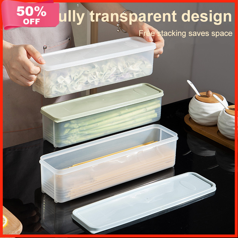 Kitchen Sealed Noodles Pasta Food Box fresh-keeping Container storage ...