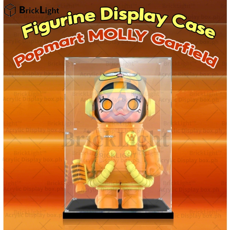 ️Popmart SPACE MOLLY Garfield 1000% 400%Figurine Display Case Blind Box ...