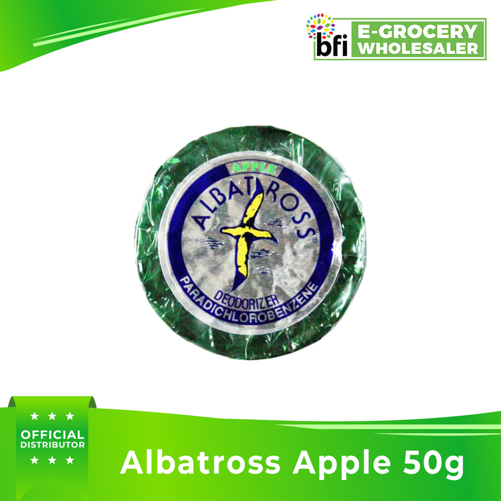 Albatross Bathroom Deodorizer Apple 50g Refill | Shopee Philippines