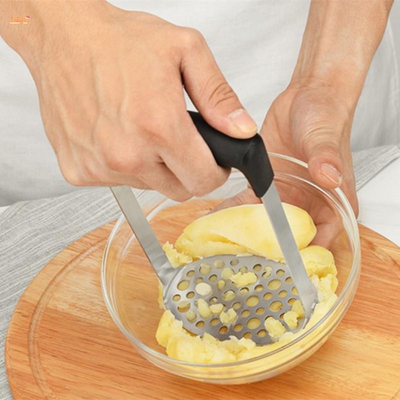 Sweet Stainless Steel Potato Pusher Pressed Potato Masher Ricer Puree ...