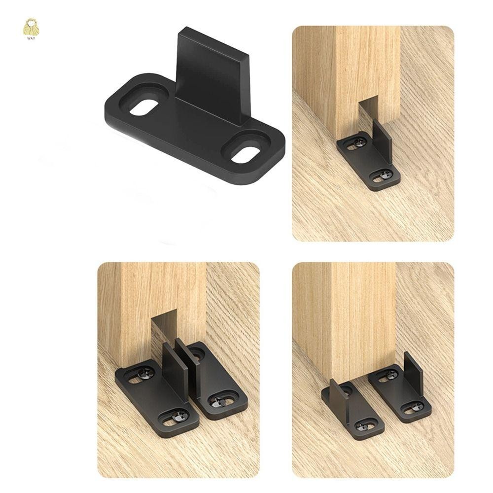 WAY Door Slides Rails, T-shape Swing Stopper Door Floor Guide, Bottom ...