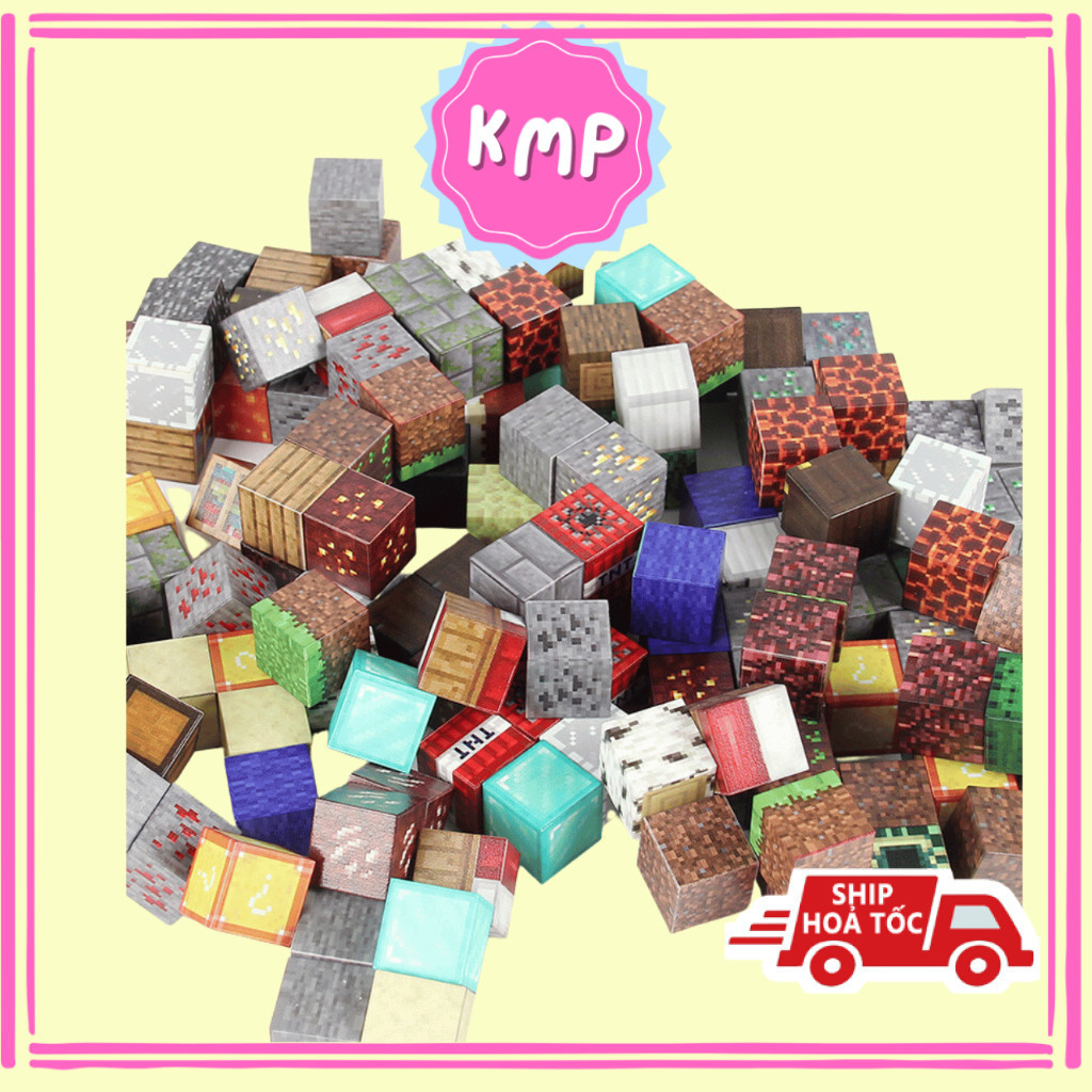 Character gift - Minecraft Magnetic Blocks - Magnetic building block ...