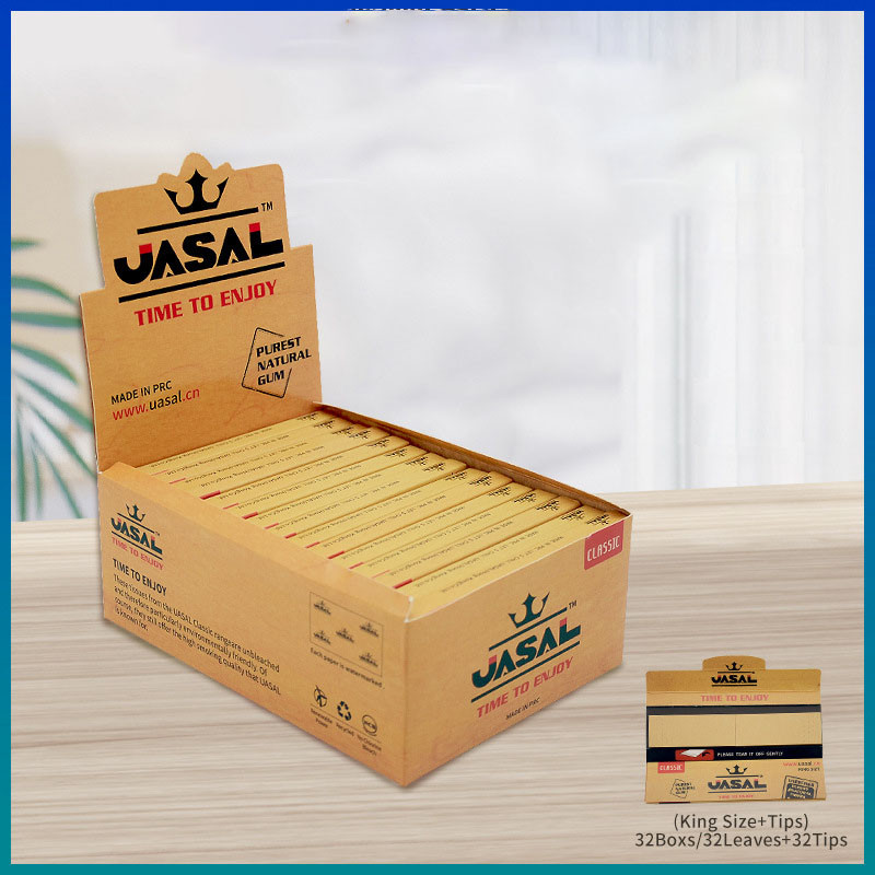 Classic White&brown Slim Skin Rolling Papers,Creative handmade origami ...