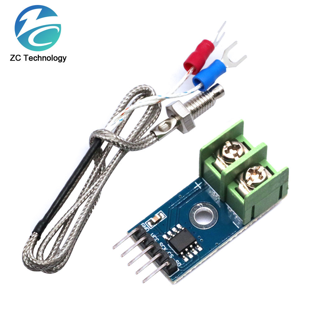 MAX6675 Module + K Type Thermocouple Thermocouple Senso Temperature ...