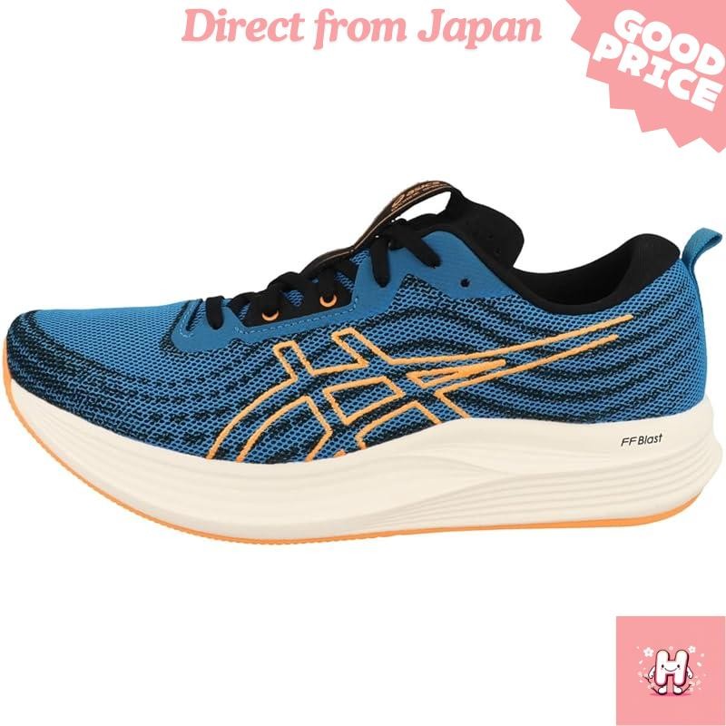 ASICS Men's EvoRide SPEED Running Shoes 400 (Island Blue/Orange Pop) 2E ...