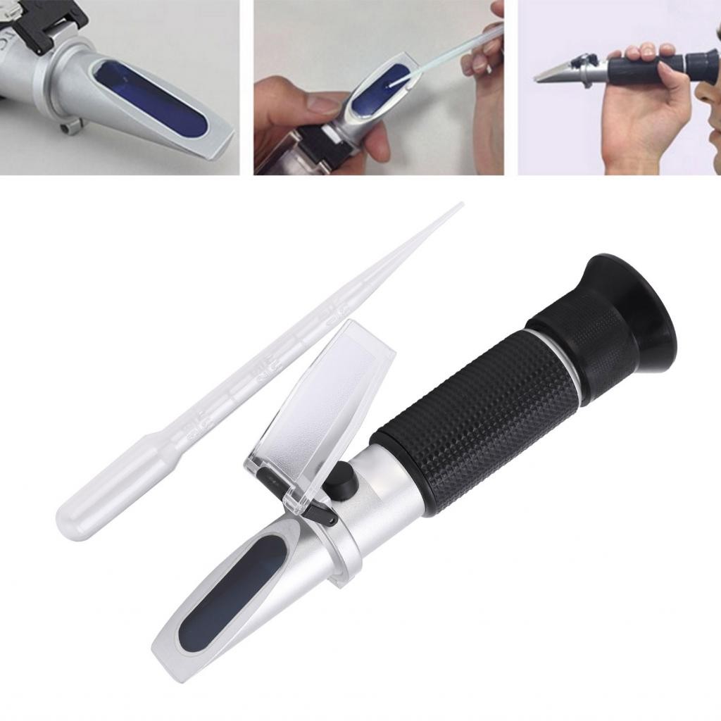 Salinity Refractometer, High‑quality Prisms Refractometer Refractometer ...