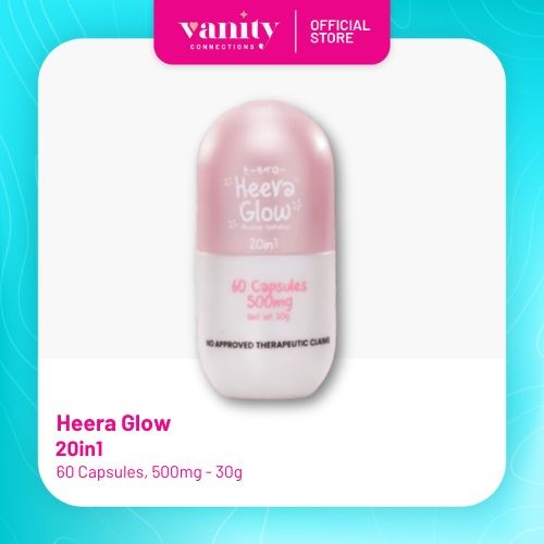 Heera Glow Absolute Hydration 20in1 60caps 500mg Edible Beauty ...