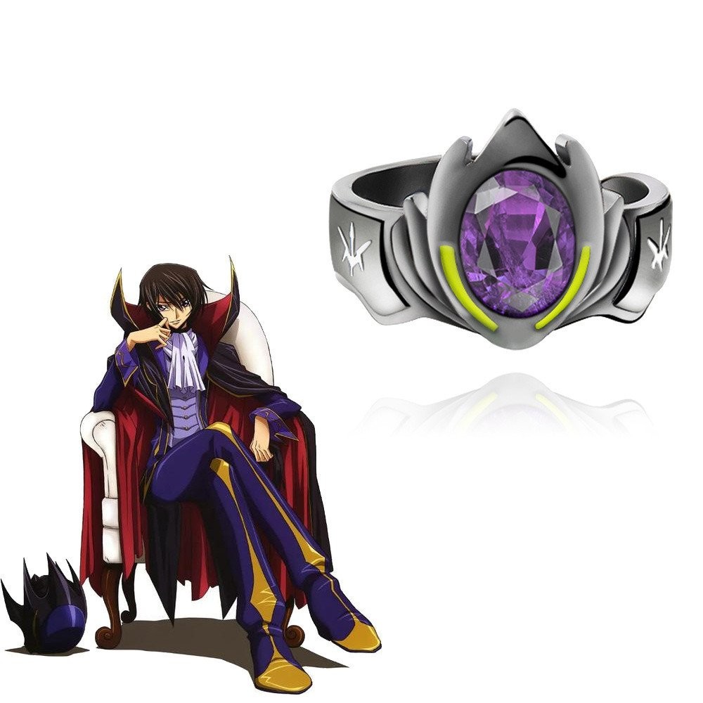 Animation Peripheral Code Geass Rebel Lu Luxiu Black Knights Zero Ring ...