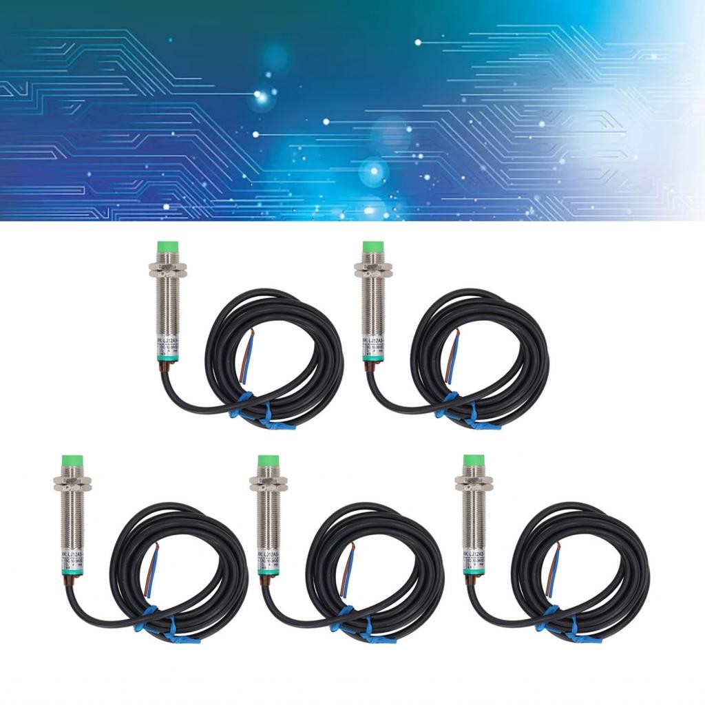 Proximity Switch 5PCS 2 Wire Normally Open Distance Approach Sensor 10 ...