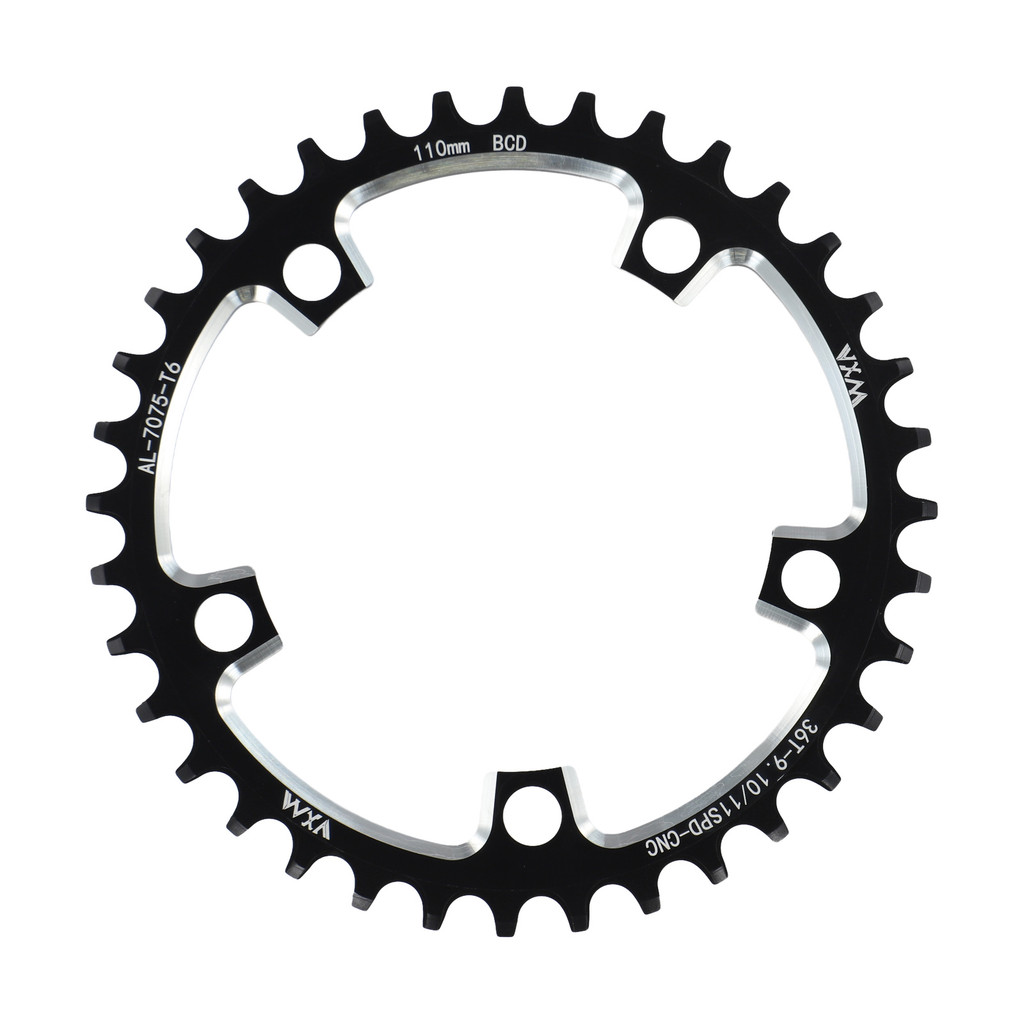 ⭐ READY STOCK⭐ Road Bike Single Chainwheel 110BCD 5 Bolts 36T 38T 40T ...