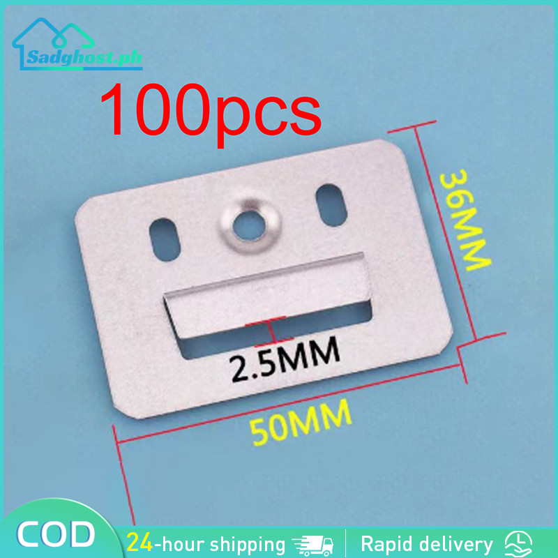 Metal Clip for Wpc wall and ceiling Fluted cladding clip only indoor ...