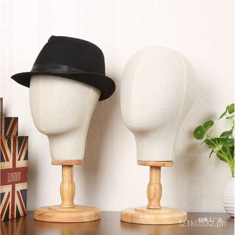 Girl Hat Stand Head Accessories Male and Female Head Model Wig Human ...