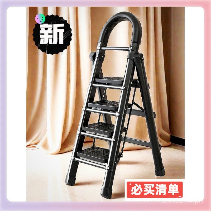 Indoor Step Ladder Portable A-Frame Ladder Telescopic Ladder for Home ...