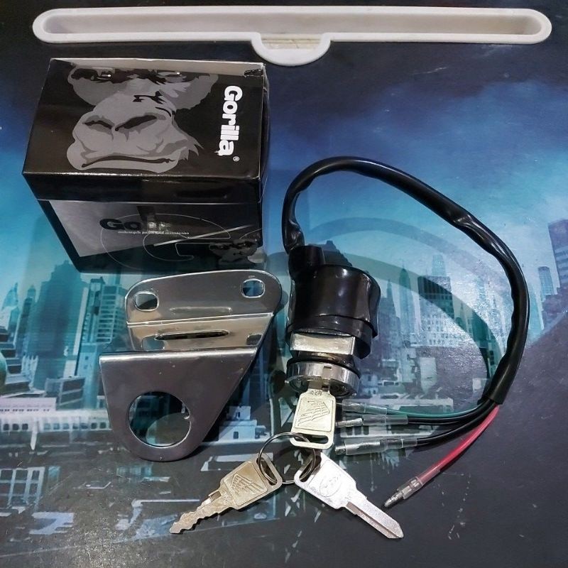 HONDA CB 100 125 CG GL 100 CONTACT KEY ORIGINAL MODEL STEM ORIGINAL ...