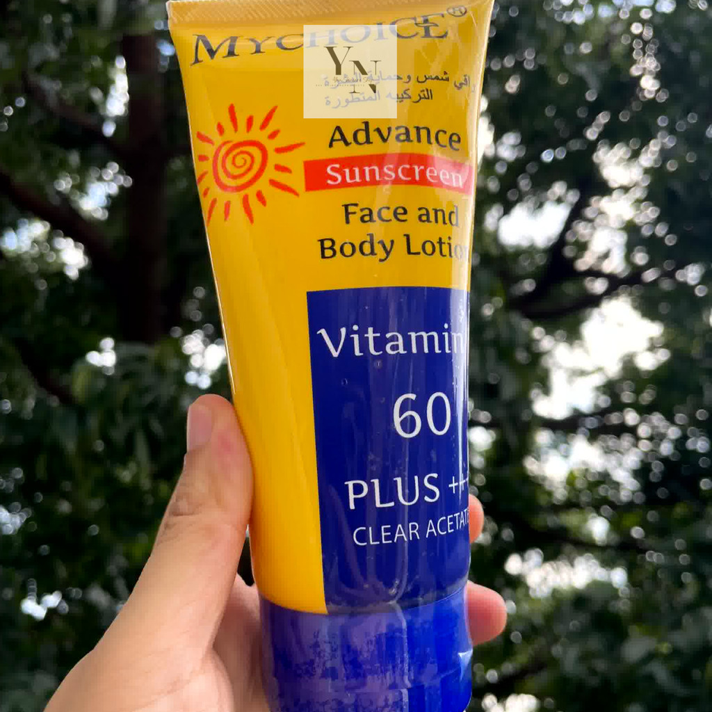 MYCHOICE ADVANCE SUNBLOCK/SUNSCREEN FACE AND BODY LOTION (60PA+++UVA ...
