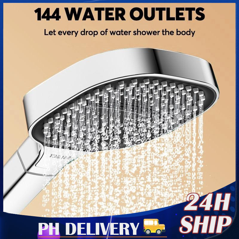 Square Booster Shower New Head Air Booster Shower High Pressure Head ...