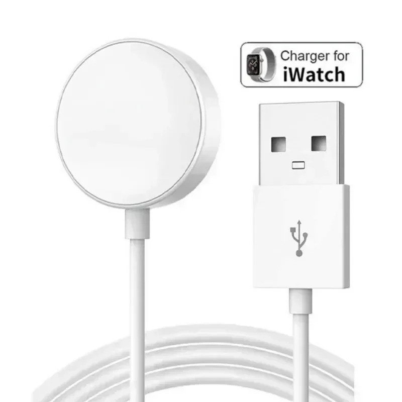 Original USB Magnetic Wireless Charger For Apple Watch Series 9 8 7 ...