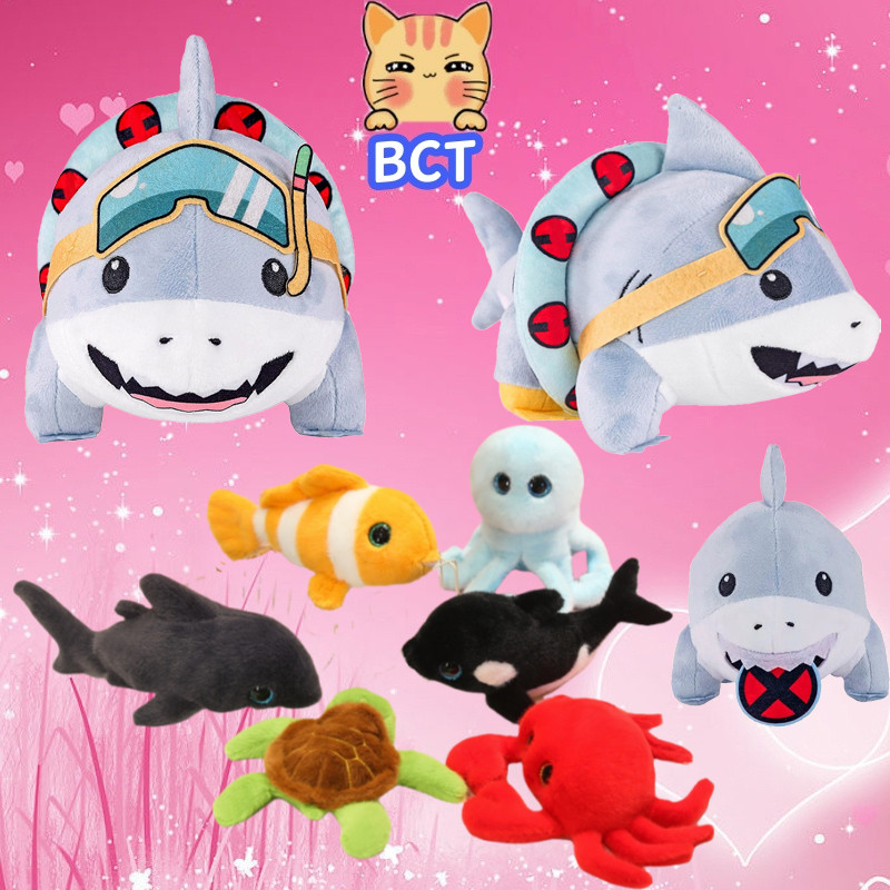 BCT Jeff The Land Shark Plush Shark Plushies Stuffed Soft Stuffed ...