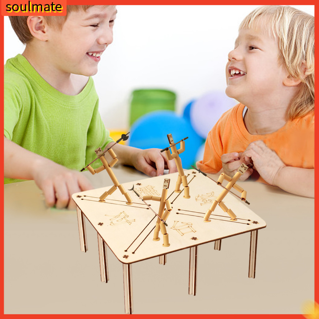 soulmate Children Bamboo Man Toy Bamboo Man Board Game Bamboo Man ...