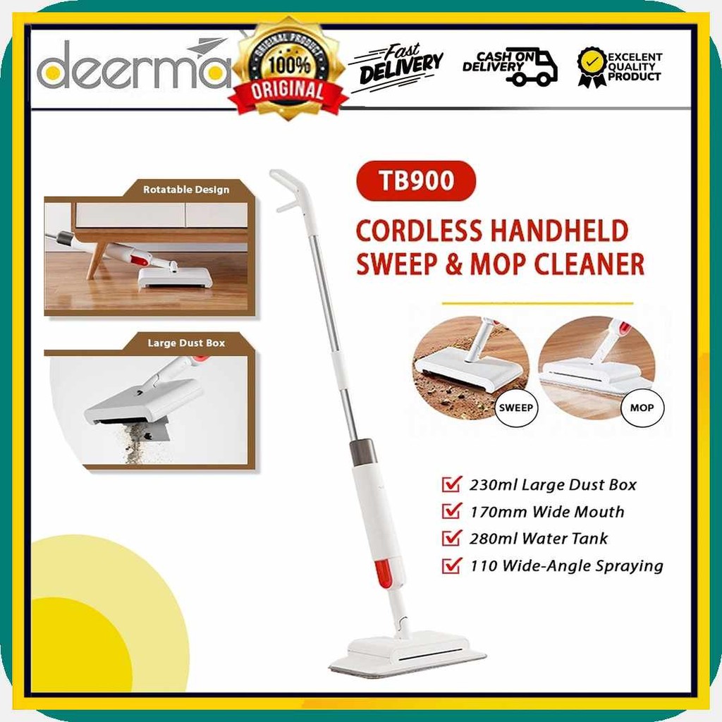 Deerma&Mt)oz;TB900+z@L@Cordless+E@Sweep+t@&+XU@Mop+yX@Cleaner 2 In 1 ...