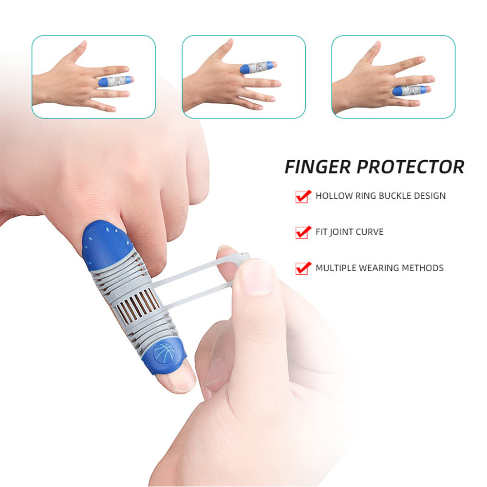 1PC Adjustable Finger Guard splints Basketball Finger Protector Sport ...