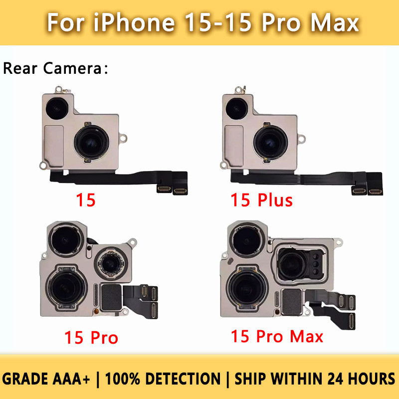 Rear Camera For iPhone 15 15 Plus 15 Pro 15 Pro Max Rear camera ...