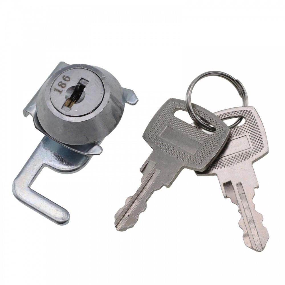 Robust Zinc Alloy Cam Lock with Key for Cash Boxes POS Drawers and ...