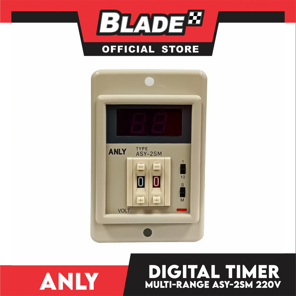 Anly Multi-Range Digital Timer ASY-2SM 220V 50/60Hz | Shopee Philippines