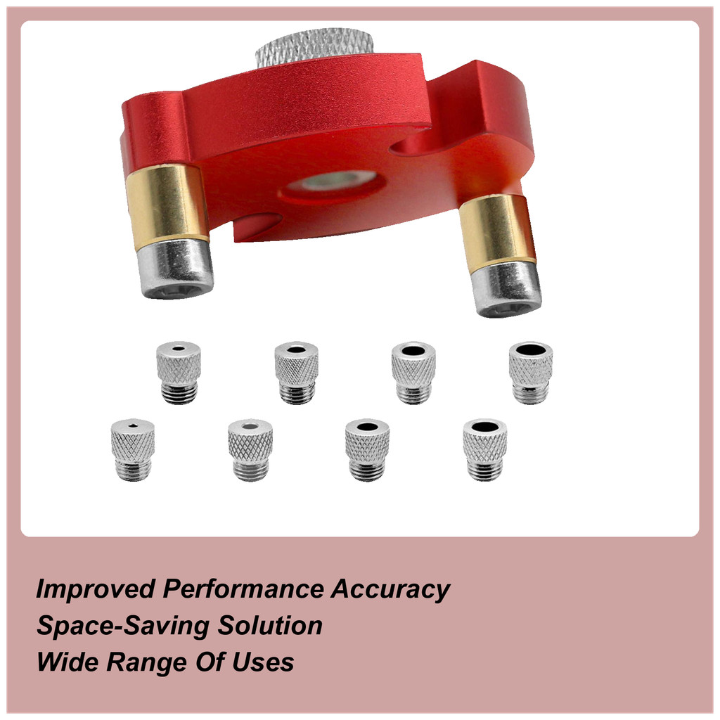 Dowel Drill Guide Handheld Center Vertical Drill Guide Locator Precise ...