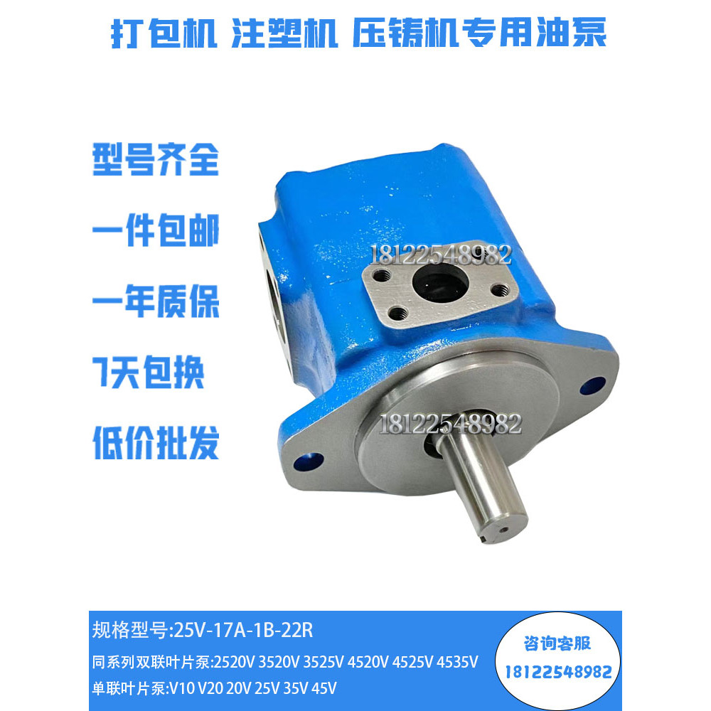 Single-Link Vane Pump for Injection Molding Machine35V-25A-1A-22R Die ...