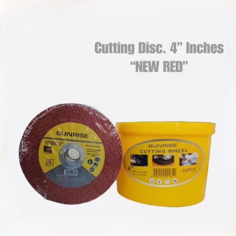 50PC Sunrise 4 Inch Cutting Disc for Metal Stainless Steel Grinding ...