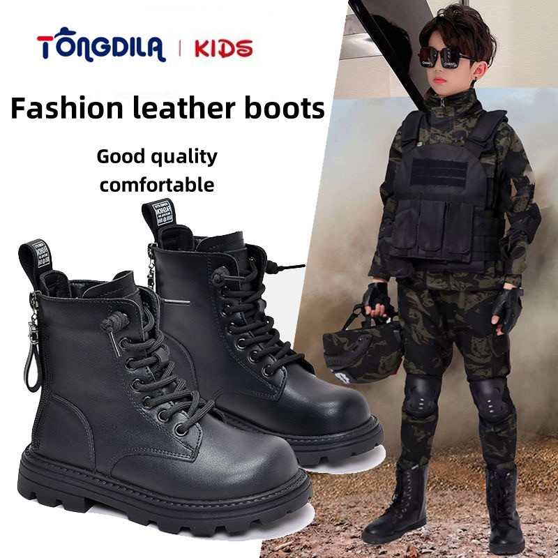 Children's fashion clothing Martin boots boys girls universal style ...