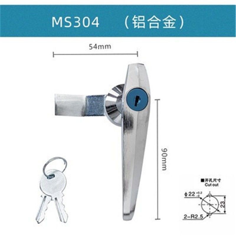 Ms304-1-a with Padlock Nose Door Lock Distribution Cabinet Chassis ...