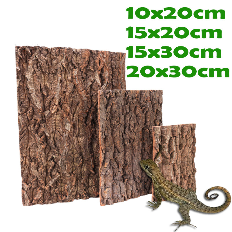 Reptile Hiding Cork Tree Bark Natural Champagne Cork Bark for Tarantula ...
