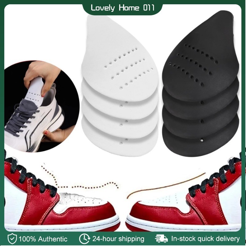 Wrinkle Resistant Shoe Crease Protector Shaped Sports Shoe Protector ...