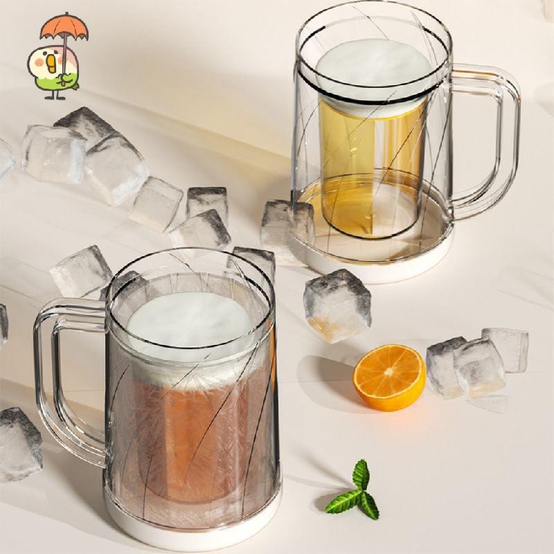 Double Walled Glass Coffee Mugs Double Walled Insulated Glasses Beer ...
