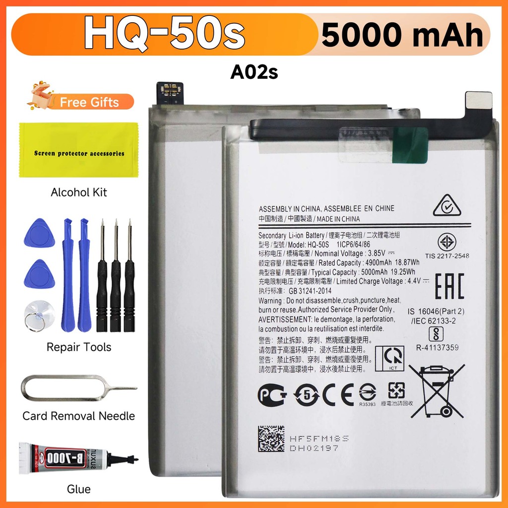 For Samsung A02S & A025/ A03S & A037/ A03 & A035 For HQ-50S Replacement ...