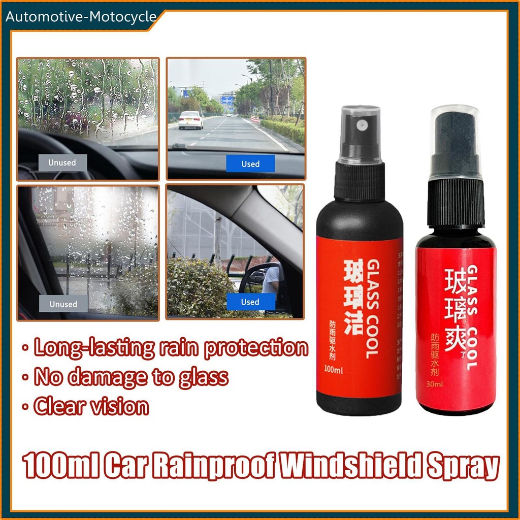 100ml Car Rainproof Agent Windshield Spray Film Coating Agent Effective ...