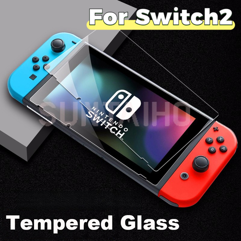 Switch2 Tempered Glass Ultra Clear for Nintendo Switch 1/ 2/ Lite/ OLED Dockable Loacl Stock ...