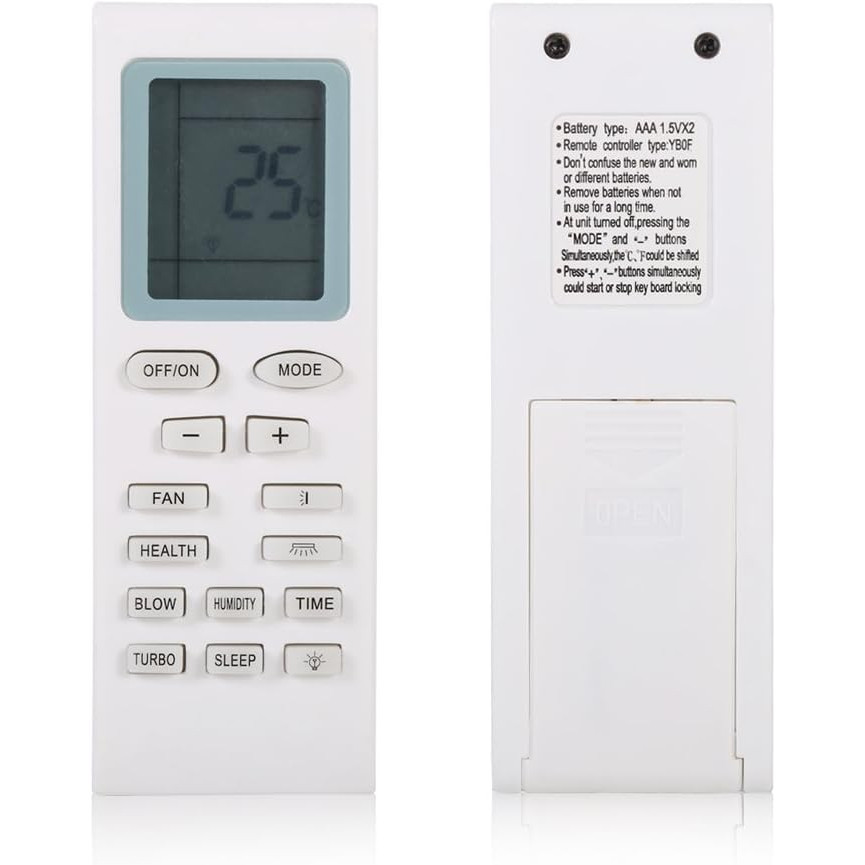 Gree Remote Control Air Conditioner 1HP (SH-OFB) Alternate Type YB1F2 ...