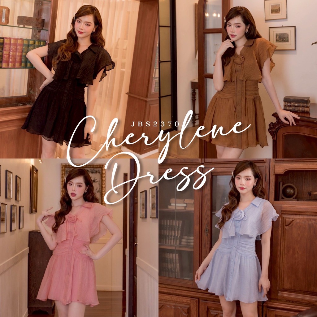 JBS2370 Cherylene Dress Joobs.studio | Shopee Philippines