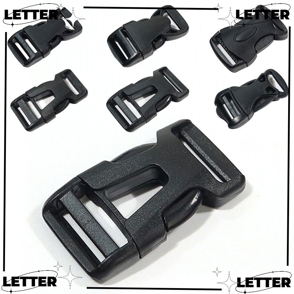 LET 5pcs Side Release Buckles Adjustable Bag Strap Webbing Hardware ...