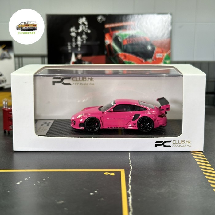 Mce Scale Box Porsche Pink LBWK Liberty Walk - not Inno64 Inno, Tarmac ...